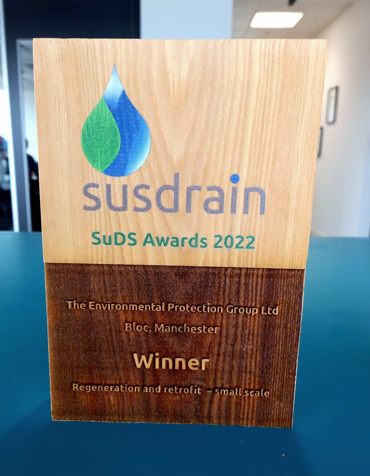 EPG win Susdrain Award - STRI